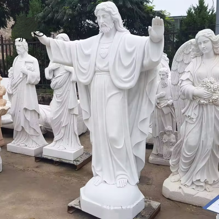 Life Size Garden Outdoor Catholic Church Decor Sculpture