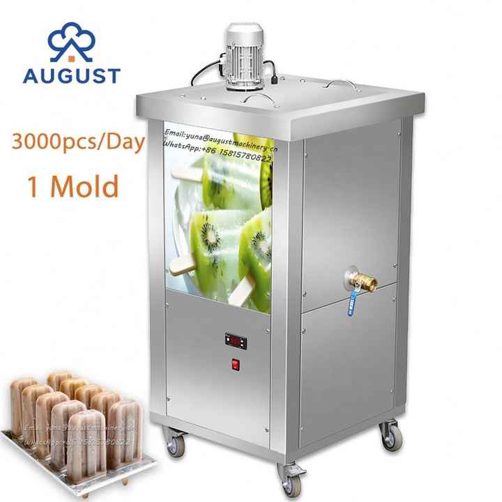 2 Mold Popsicle Machine Commercial Ice Cream Popsicle Maker Ice Lolly ...