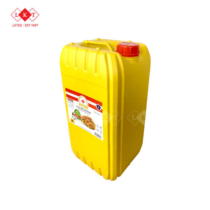 Jerry Can Vegetable Cooking Oil - RBD Palm Olein 15L-25L