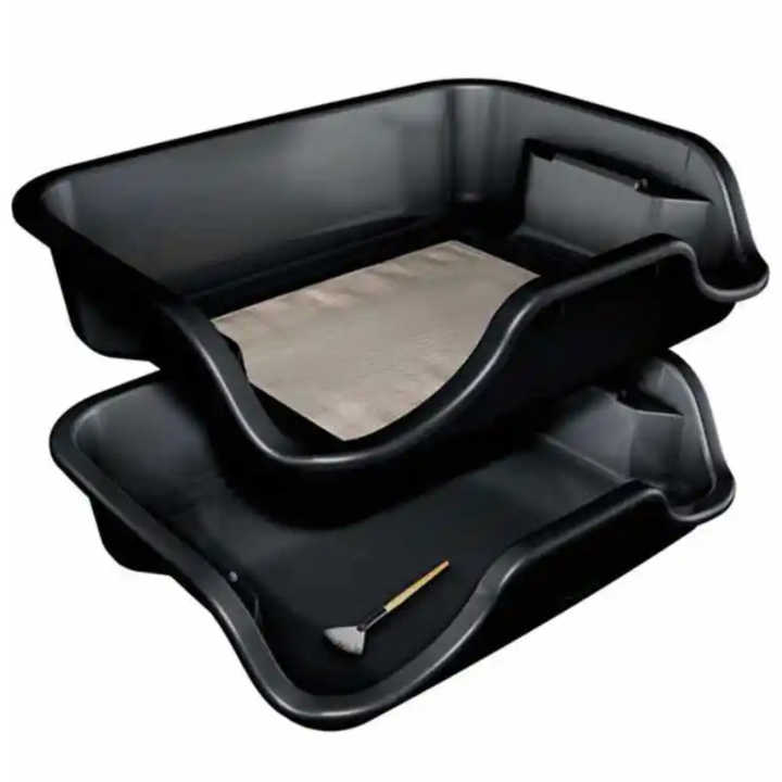 Trimming Plastic Tray - Complete Kit with Scissors & Scrubber