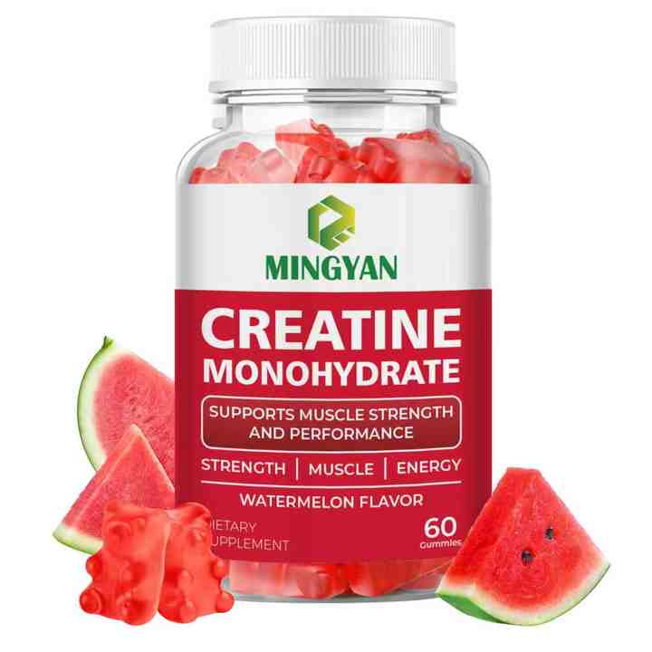 Customized Creatine Monohydrate Gummies 1000mg for Men and Women ...