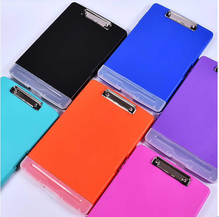 Wholesale Clipboard A4 Clip File Storage Nursing Plastic Side Opening ...