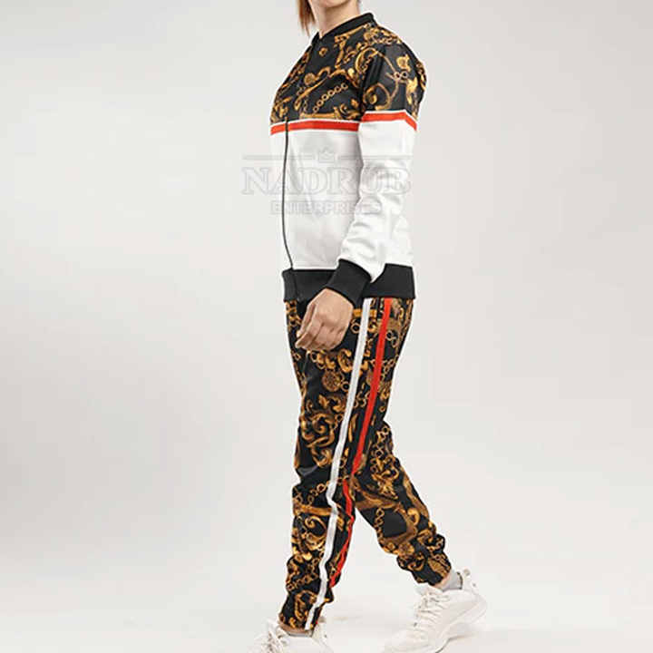 Soft Fabric Sublimation Tracksuit Full Body Print and Relaxed Fit ...