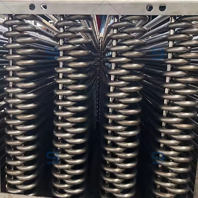 SS304 Condenser Coils Reduced Fouling Improve Process Efficiency Heat ...