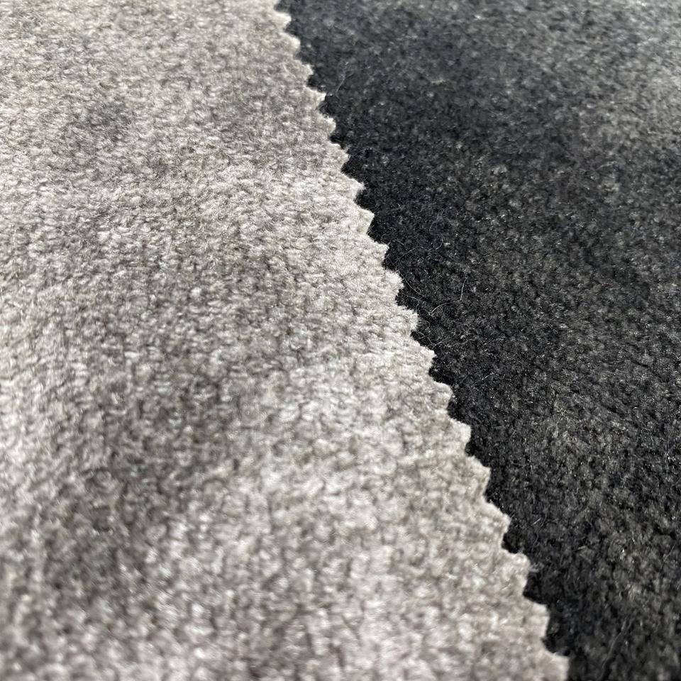 Upholstery Fabric 100%Polyester Knitted Velvet Fabric for Home ...