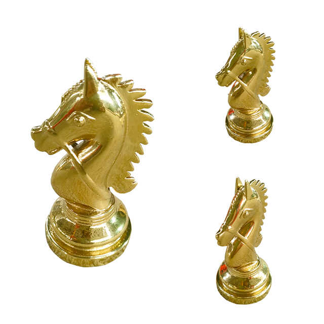 High Quality PVD Titanium Gold Statue Beautiful Powder Coating Applied ...