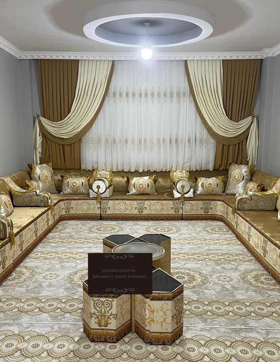 Arabic Majlis Moroccan Majlis Design | Sitting Height 40cm | Sofa ...