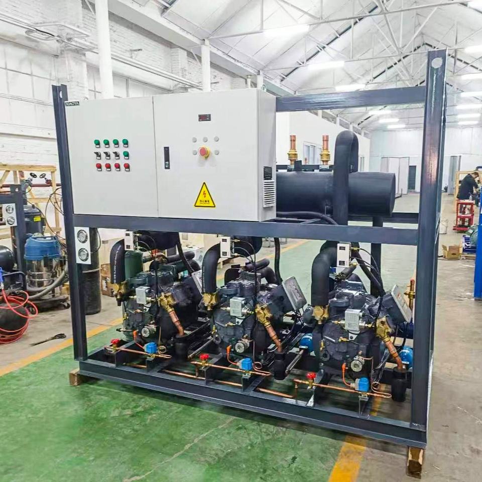 Piston Compressor Unit Cold Storage for Industrial Refrigeration and ...