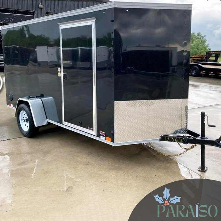Paraiso Trailer - Enclosed/cargo/v-Nose 12ft/16ft Single Axle