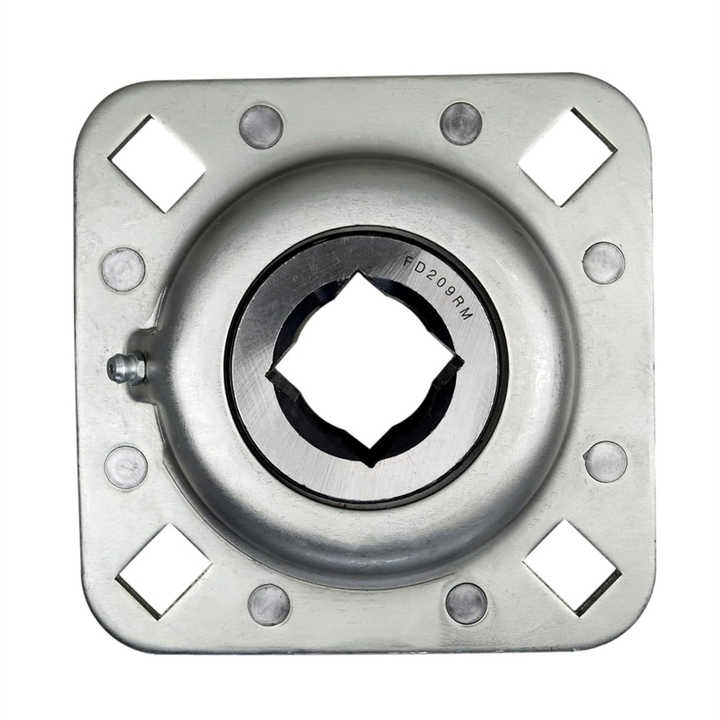 Square Disc Harrow Flange Bearing Unit FD209RM FD209R Square Bore ...