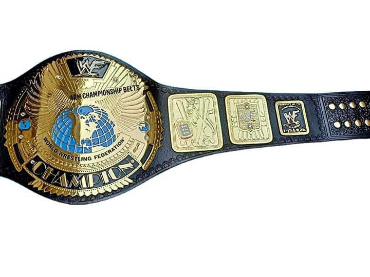 Custom World Heavyweight Wrestling Championship Belt