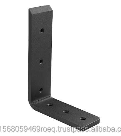 Heavy-duty Steel L Shape Metal Brackets for Countertop Supports