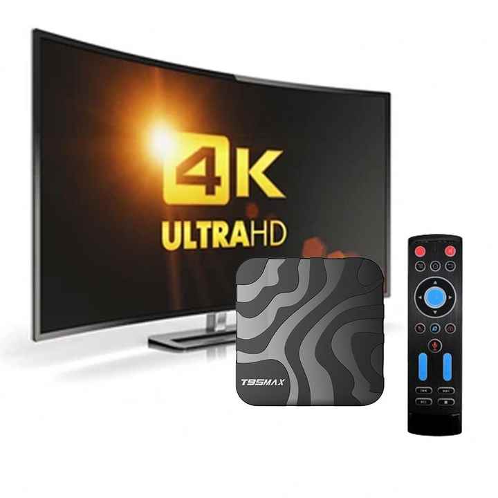 2025 T95 MAX H618 Allwinner Quad Core 4K Android 12 Smart Set-top TV ...