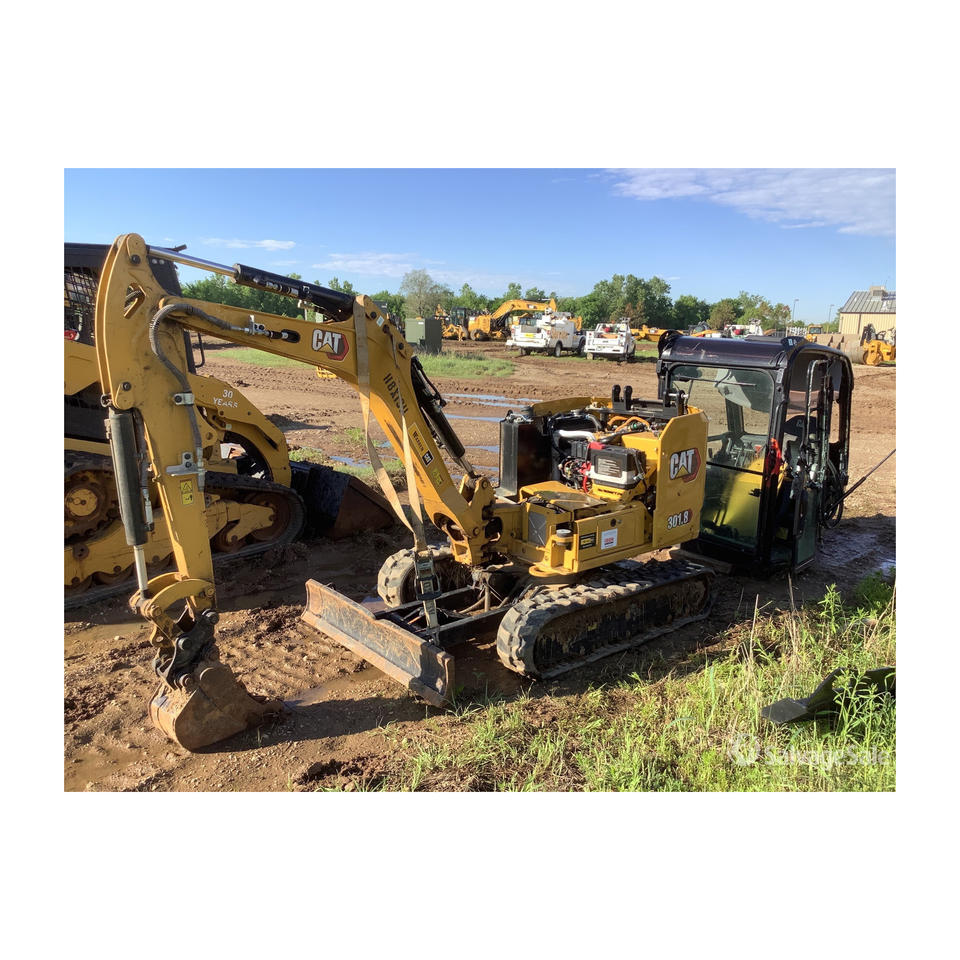 12 Ton Small Bagger Used Caterpillar Cat301.7/301.8 Excavator with ...