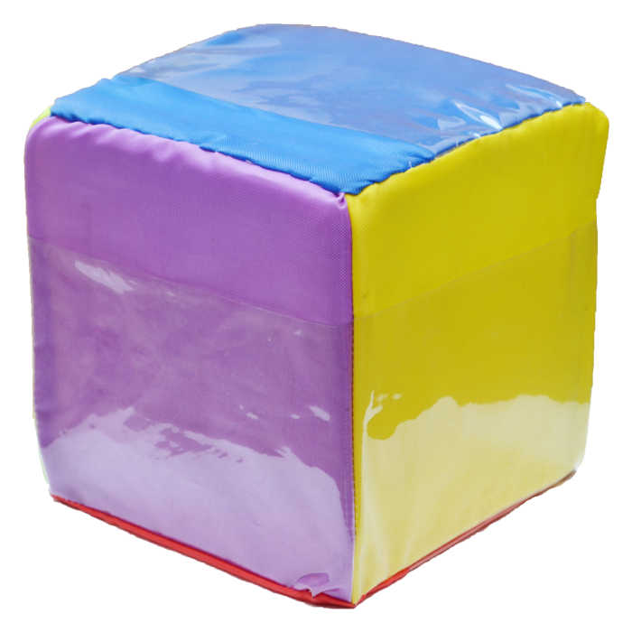 Educational Rainbow Cube Blocks - Fun for Preschoolers