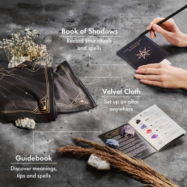 Witchcraft Kit - Essential Wiccan Supplies for Beginners