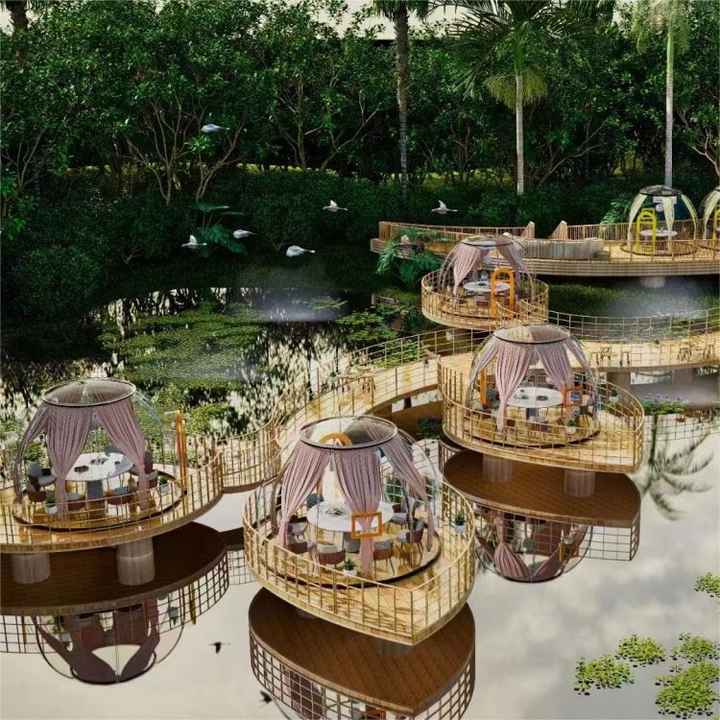 Polycarbonate Dome Tent - Starry Sky House for Outdoor Rental