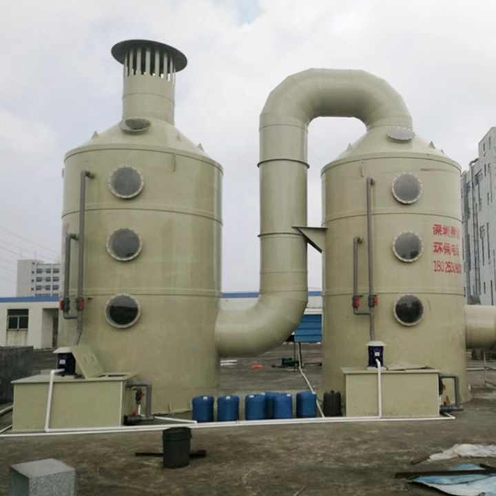 Vocs Acid-base Waste Gas air Purifier Exhaust air Filter Adsorption ...