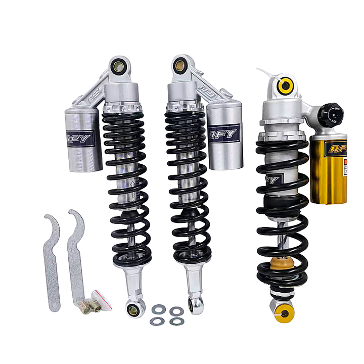 345mm 370mm Adjustable Rear Suspension Shocks for Yamaha Banshee 350 ...