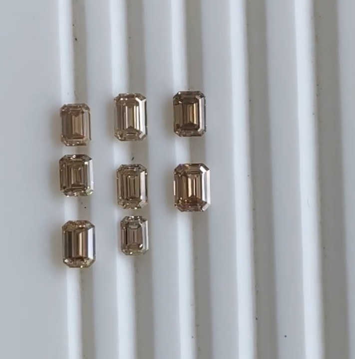 Topmost Quality Natural Diamond Light Brown Shade Loose Wholesale ...