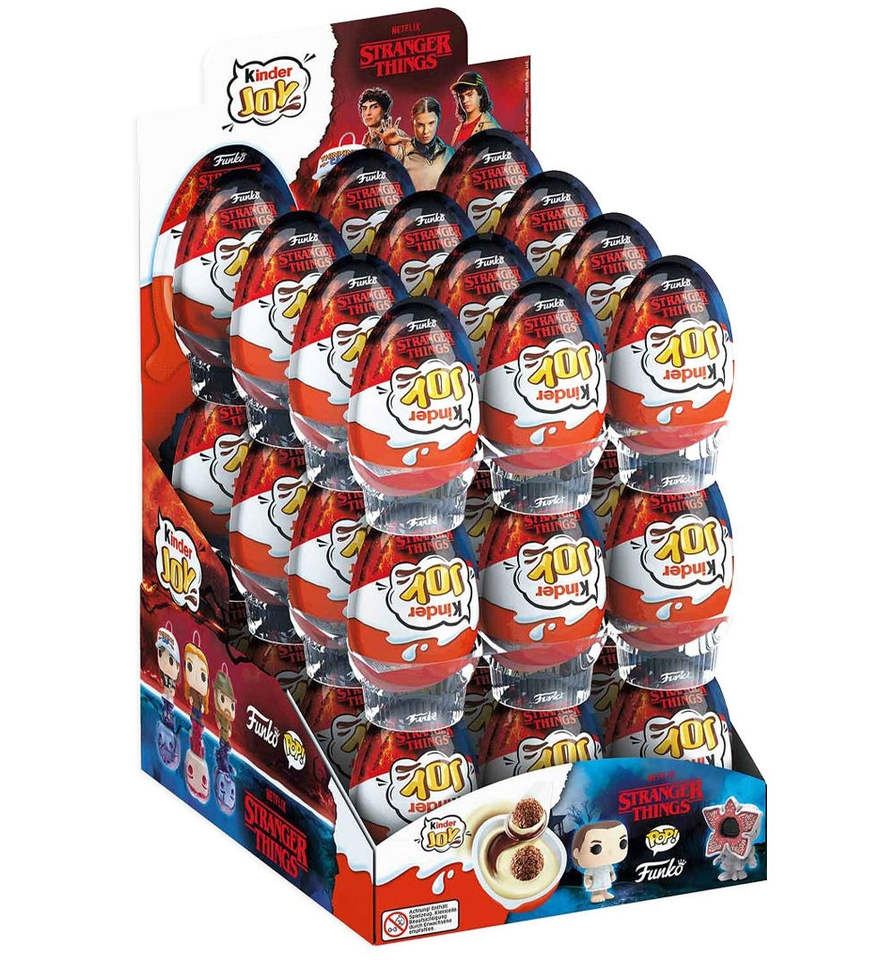 High Quality Kinderr Joy Stranger Things Funko Mini Figure Surprise Egg ...
