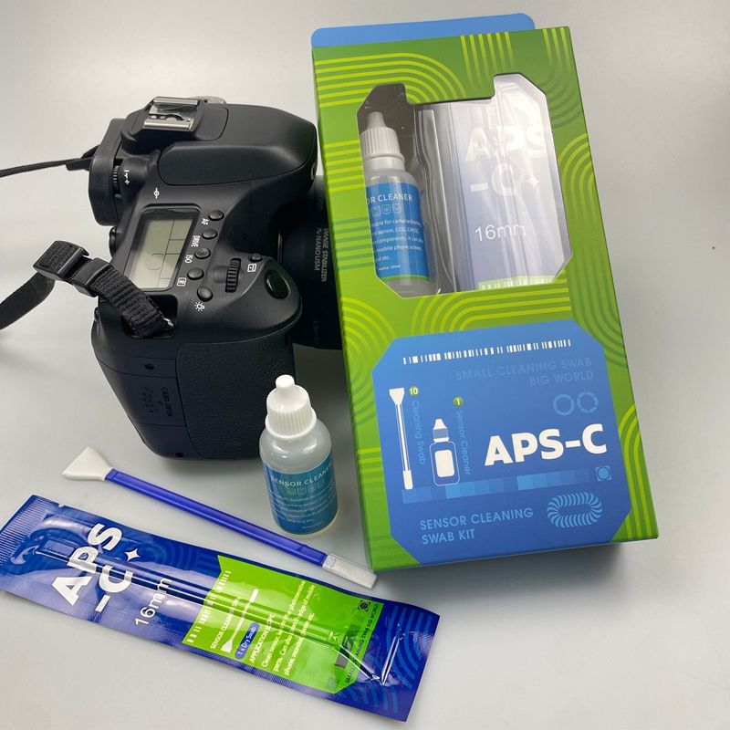 2-in-1 APS-C Sensor Cleaning Kit Portable Detailing Set Lint-Free ...