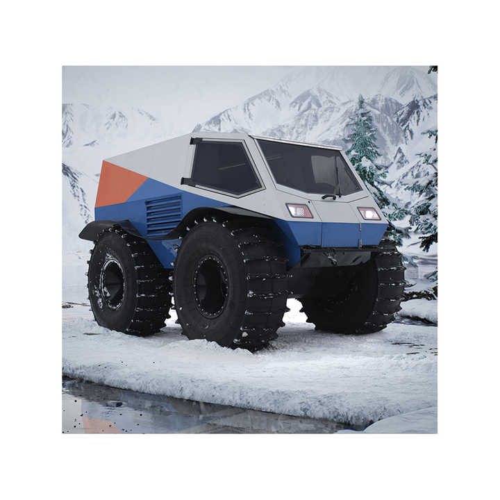 Swamp & Snow Amphibious Vehicle/ Off-road All-terrain Vehicle For ...
