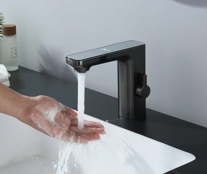 New Design Sensor Smart Digital Touchless Hot and Cold Water Mixer ...