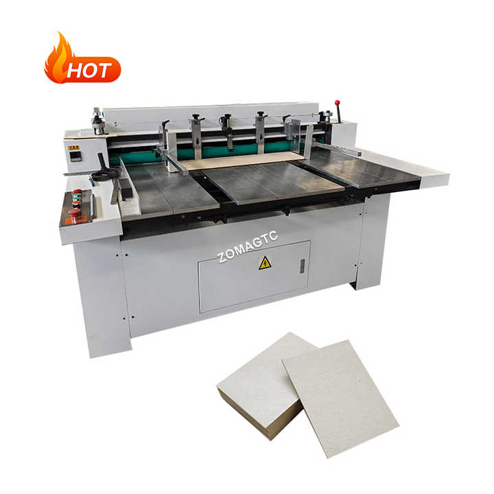 Small Business Paperboard Cutting Machine Semi-Automatic Grey Board ...