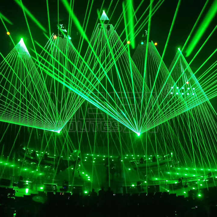 10W RGB Laser Light - Perfect for Party Events & DJ Clubs