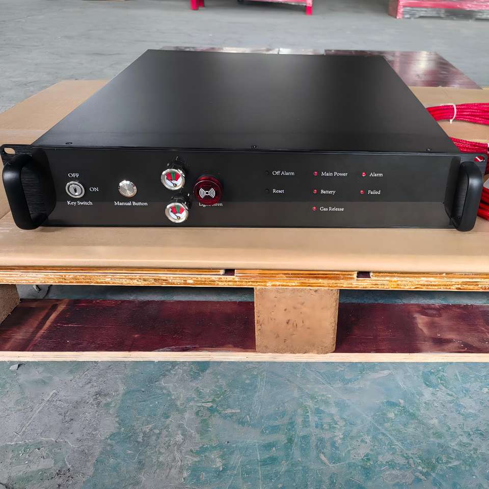 PRI-SAFETY Rack Mount Server Rack Fire Suppression System FK-5-1-12 2kg ...