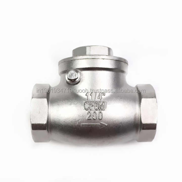 Non-Return Swing Check Valve, Stainless Steel Horizontal Check Valve ...