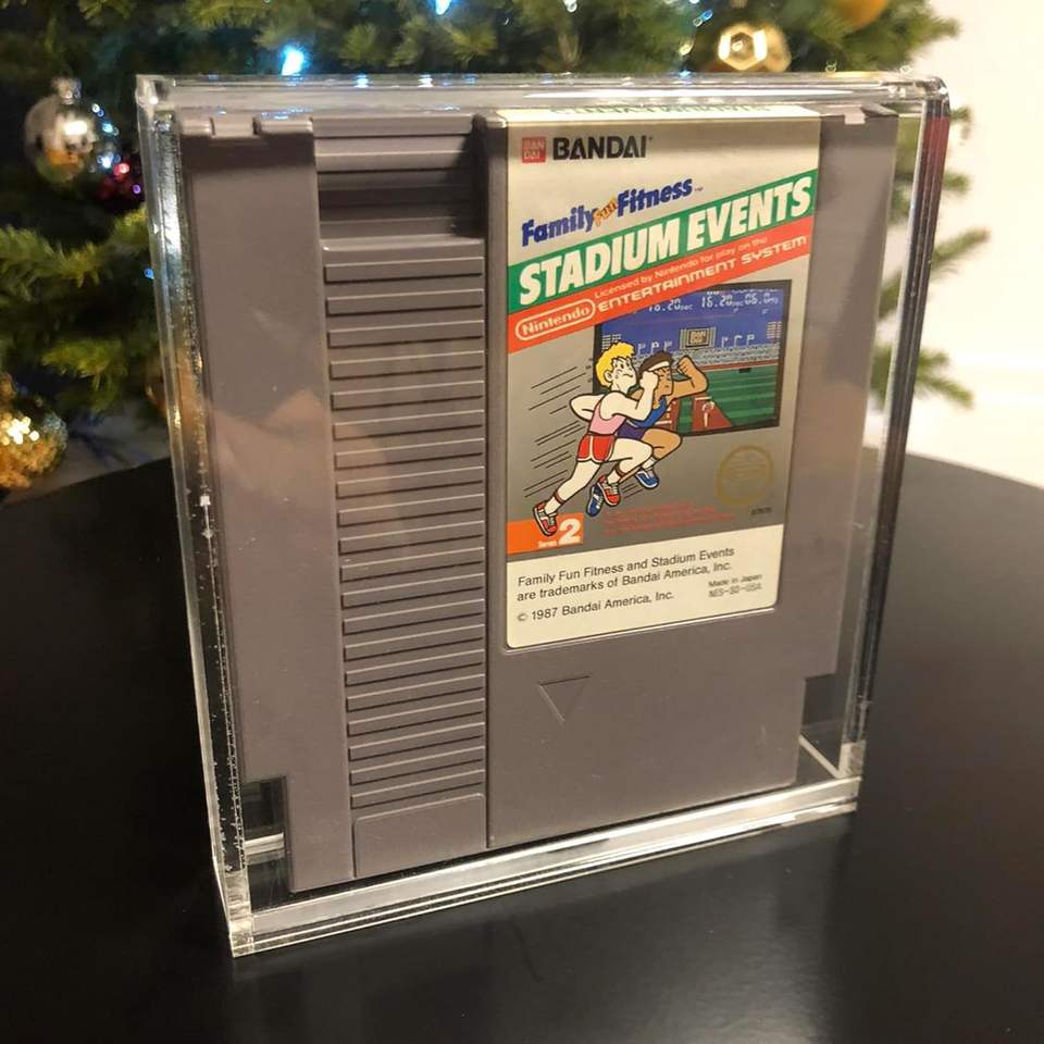 4MM Thick Acrylic Display Protector Compatible Nintendo NES Game ...