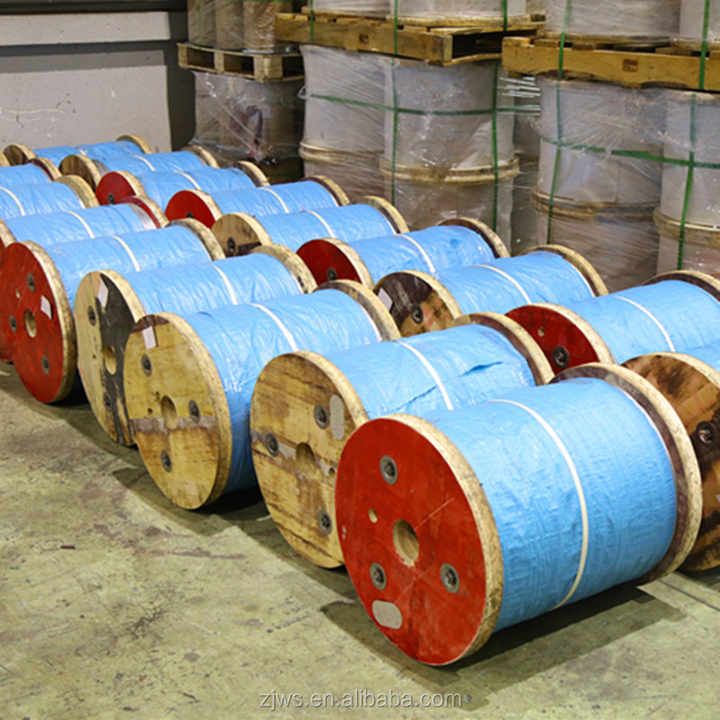 1*7 EHS Grade 1/4'' Galvanized Steel Cable Stay Wire Guy Wire ASTM A475 ...