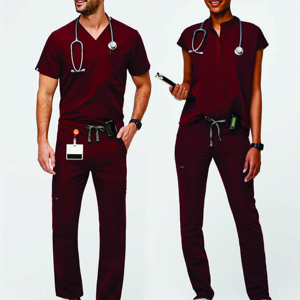 Quality mens nurse hospital uniform designs Options for Professional ...