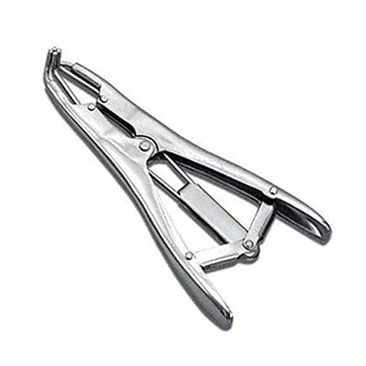 Veterinary Stainless Steel Elastrator Castration Pliers for Goat Sheep ...
