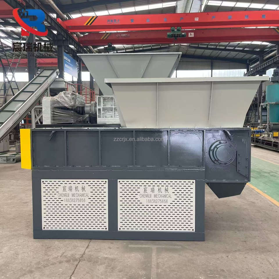 Heavy Duty Single Shaft Shredder for Large Volume Rubber Tires and ...