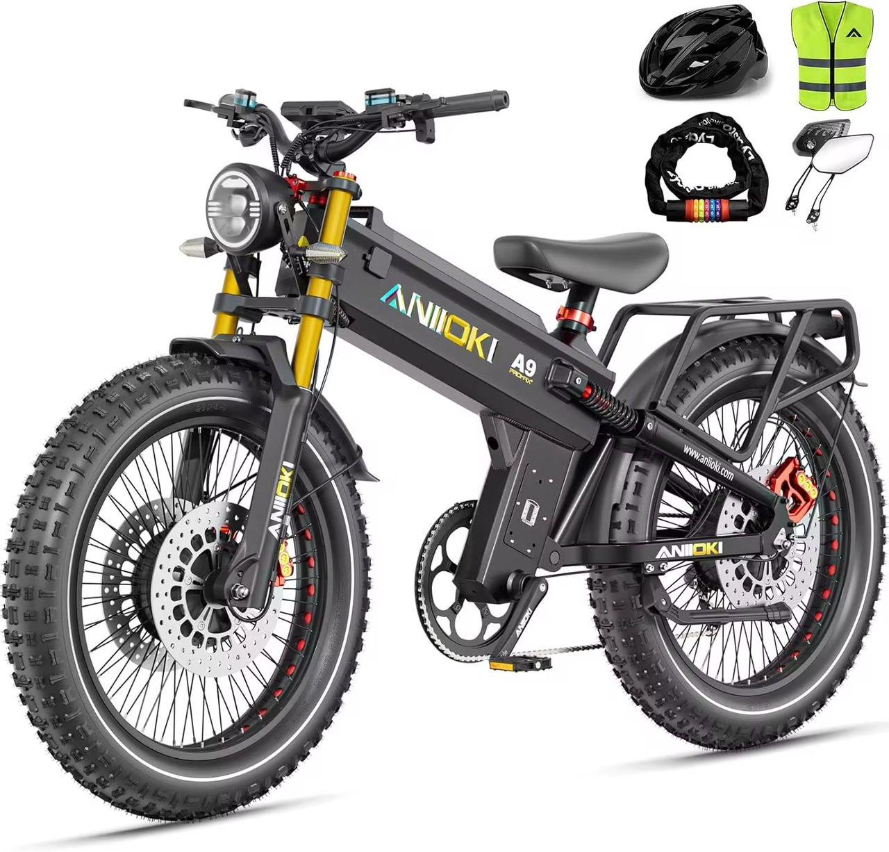 How to Choose the Best Aniioki A9 Pro Max 6000W Dual Motor Electric Bike