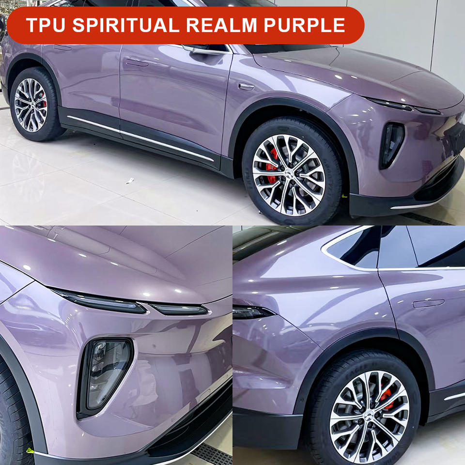 TPU Spirit Purple Color PPF High Quality Luxury Car Body Wrapping Film ...