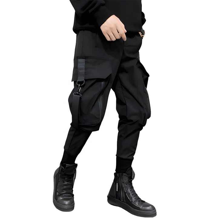 Cyber Techwear DARK Hip Hop Pants Men 2024 Ninja Streetwear Pants ...