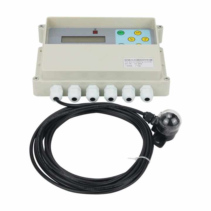 Dual Axis Solar Tracker Controller with Remote Control