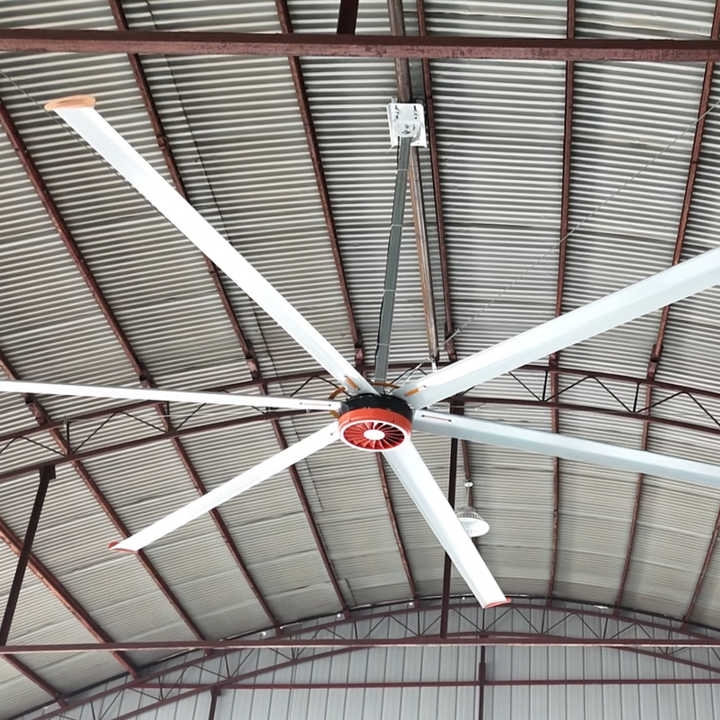 24FT HVLS Industrial Fans - Efficient & Quiet Ventilation