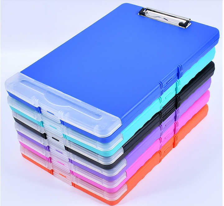 Wholesale Clipboard A4 Clip File Storage Nursing Plastic Side Opening ...