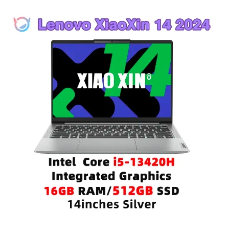 2024 Lenovo Xiaoxin 14 Slim Notebook - Intel Core i5, 16G/32G RAM, 512G ...