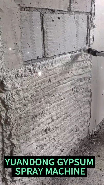 M6 M9 High Quality Gypsum Mixing Pump Spraying Machine Mortar ...