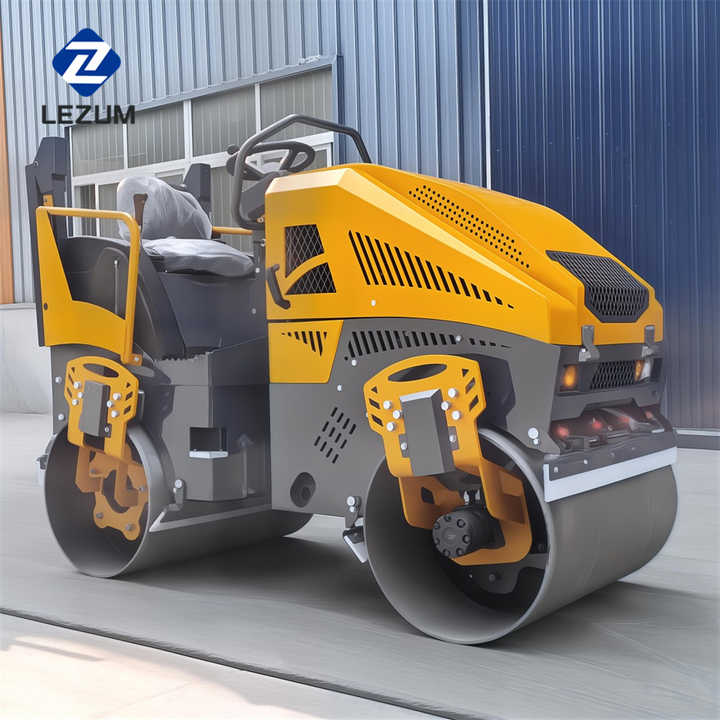 Construction Compactor Double Drum Hydraulic Compactor Road Roller ...