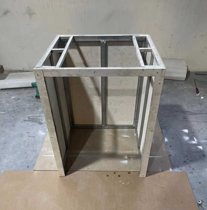 304 Stainless Steel Outdoor Kitchen Island Frame Trolley Outdoor BBQ ...