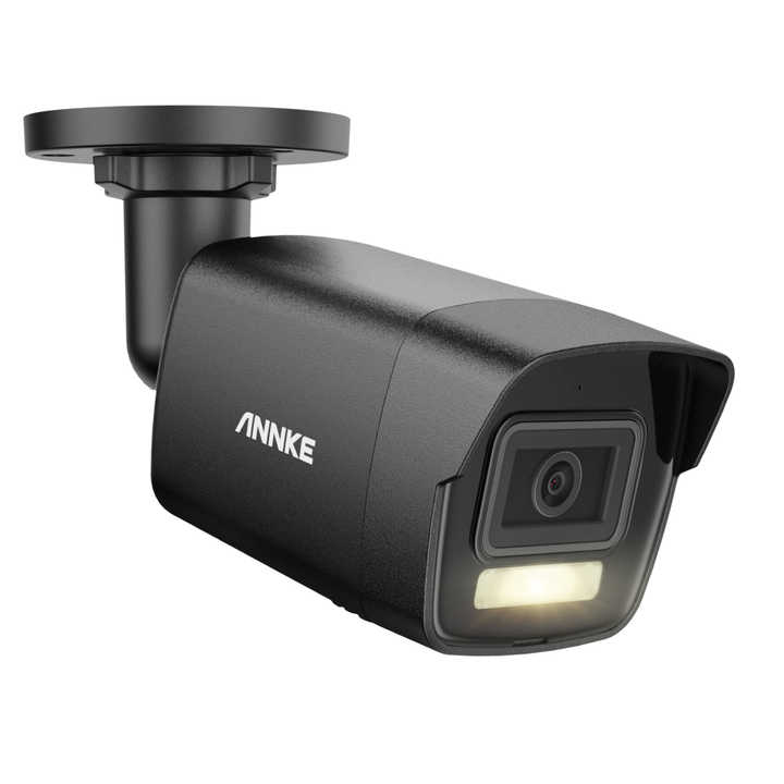 ANNKE 3K(5MP) PoE IP Bullet Camera Black Outdoor CCTV Camera with AI ...