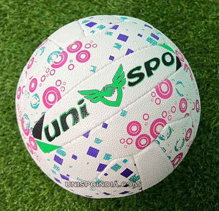 High Grade Official Training Netball Ball Fully Hand Sewn Fitted with ...