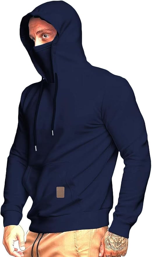 Stylish Comfort: Men's Collection with fleece hood snood for Every Occasion